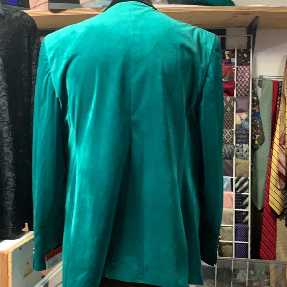 inserch | Suits & Blazers | Green Velvet Blazer | Poshmark